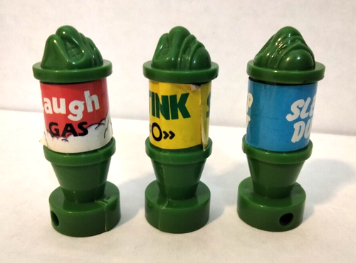 3x Bomb Lot for 1991 TMNT Ninja Turtles Blimp 2 II Vehicle Weapons ...