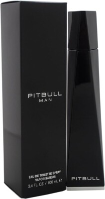 Men Pitbull Man EDT Spray 3.4 FL. OZ. New in Box | eBay