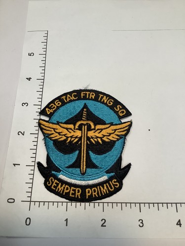 U.S.A.F. 436th TAC FTR TRNG SQUADRON PATCH | eBay