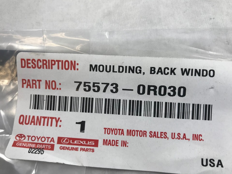 2013-2017 Toyota RAV4 Liftgate Hatch Reveal Molding Right Side OEM ...