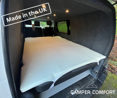 Campervan RIB, Rock n Roll VW, Seat Bed Memory Foam Mattress Full width ...