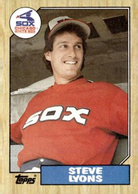 1987 Topps #511 Steve Lyons | eBay