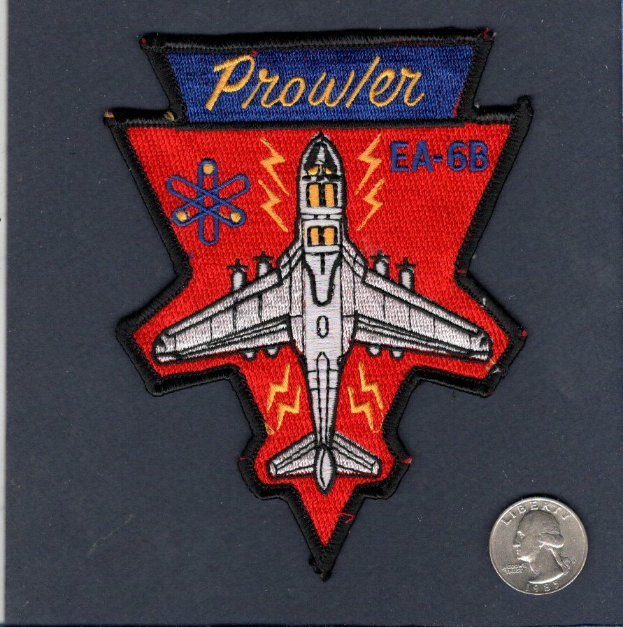 EA-6B PROWLER US NAVY VAQ USMC VMAQ Grumman Aircraft 5" Squadron Shoulder Patch | eBay