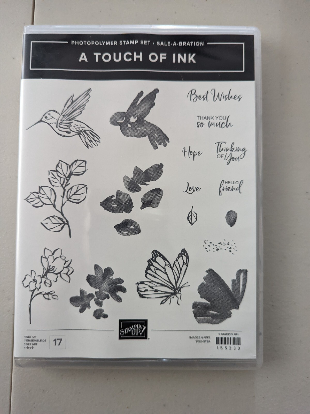 Stampin' Up! Touch of ink stamp set | eBay