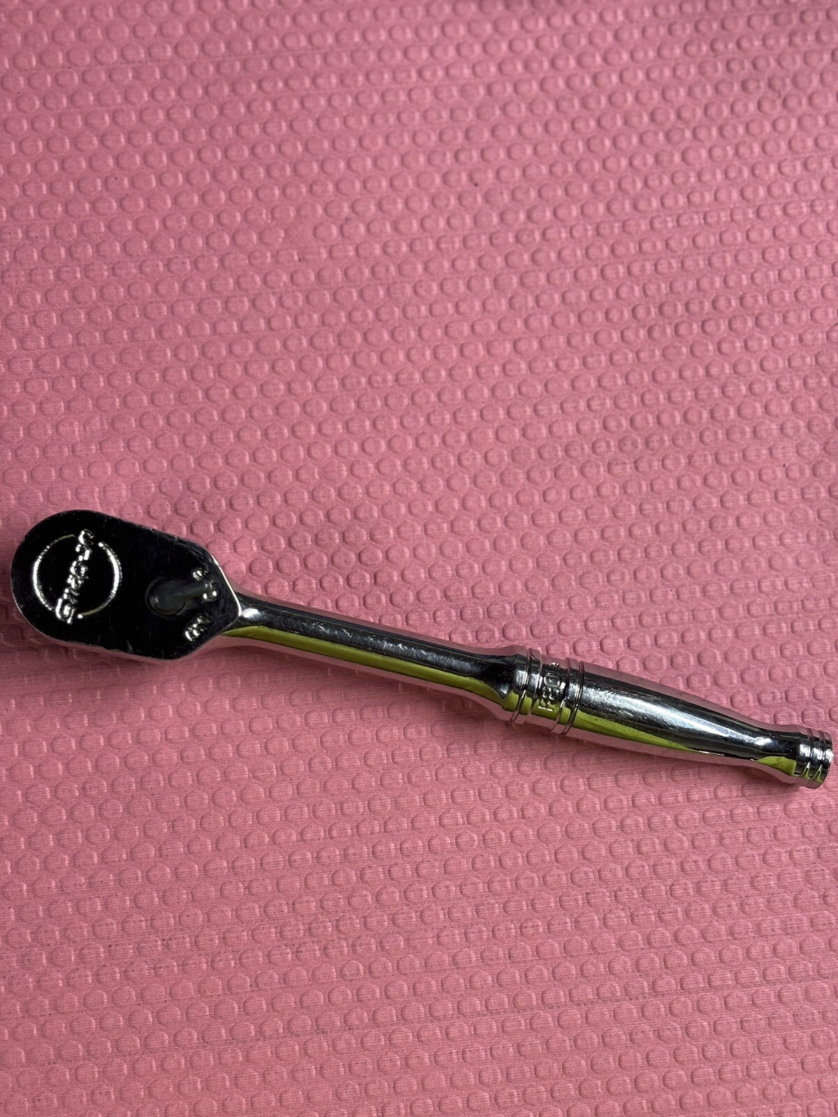 Snap-On Tools 3/8" Drive Chrome Ratchet F80 Dual 80 Tooth Mechanism 7 1 ...