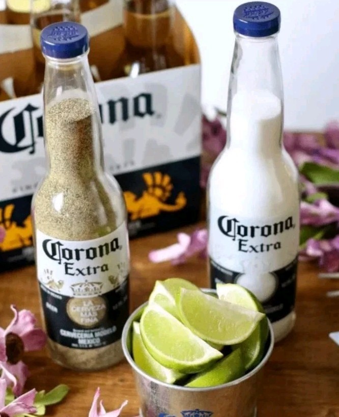 Corona Extra 7oz. CORONITA salt and pepper shakers | eBay