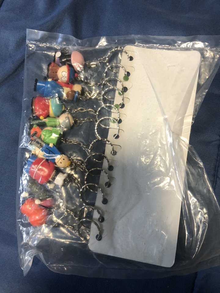 1998 South Park Keychains With Store Display Tag. Brand New!!! One Of A ...