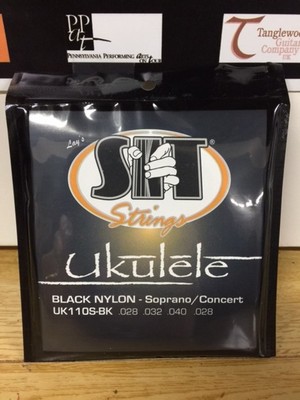 SIT UK110S-BK Soprano/Concert Black Ukulele Strings | eBay