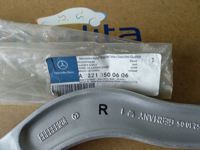 NEW Genuine OEM MERCEDES BENZ Control Arm Part No 2213500606 | eBay