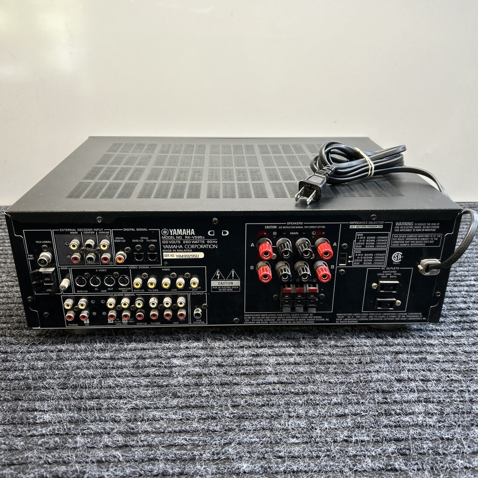 Yamaha Natural Sound AV Receiver RX-V595A | eBay