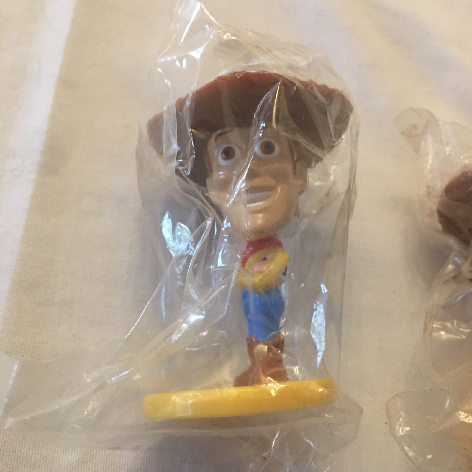 2 Kellogg's Toy Story Disney Pixar Woody Mini Bobbleheads 2003 New ...