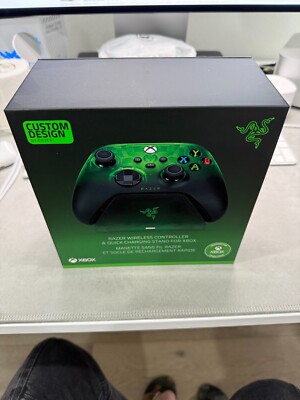 BRAND NEW RAZER XBOX WIRELESS CONTROLLER & QUICK CHARGING STAND SERIES ...