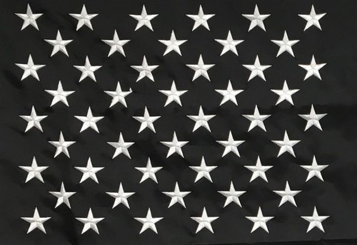 Thin Blue Line American Flag Police With Embroidered Stars and Sewn ...