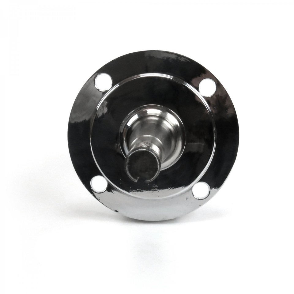 CHROME 1928-1948 Early Ford Front Axle Forged Steel Spindle Set w ...