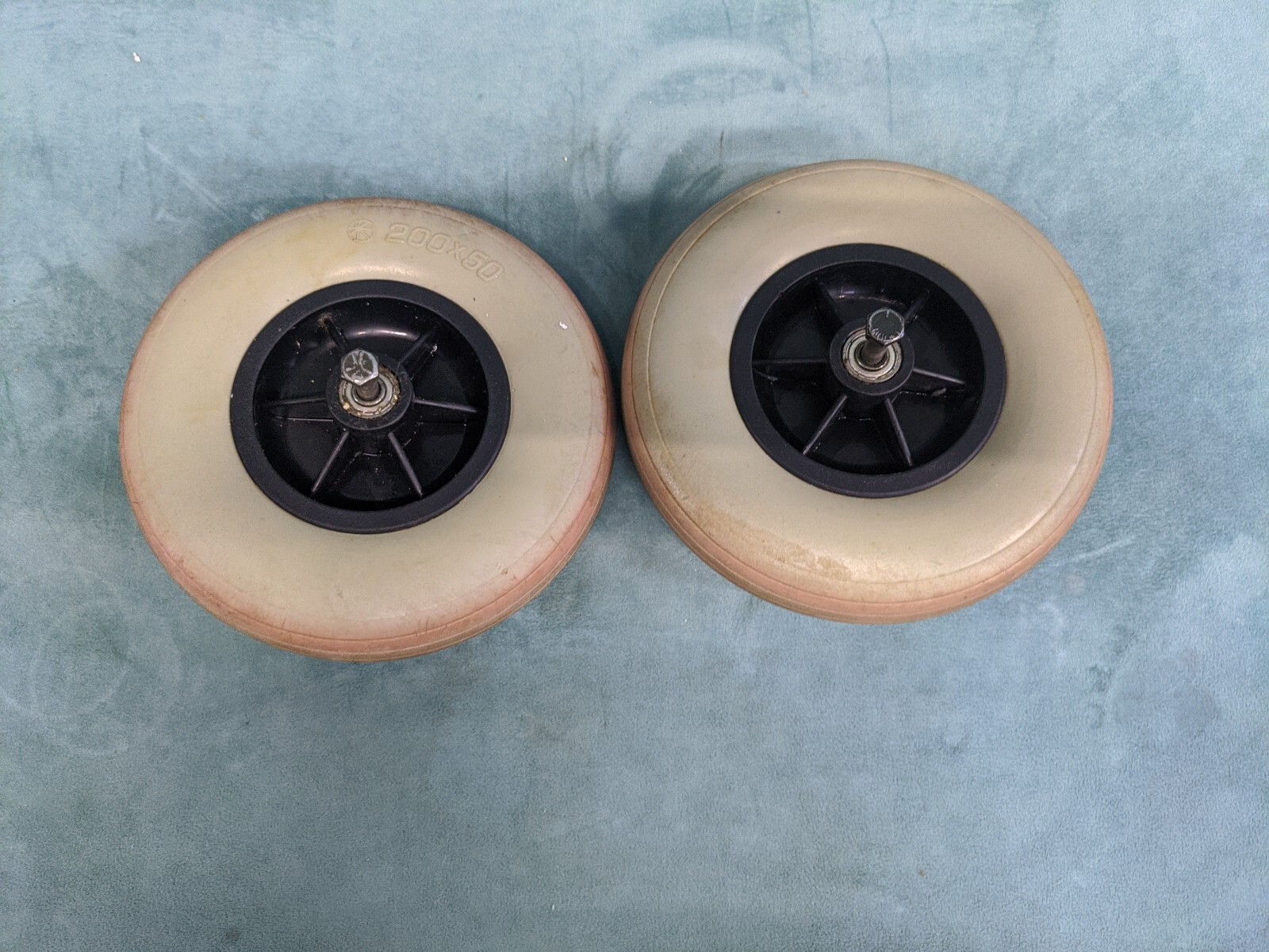 Pride Jet 3 Ultra, Jazzy 1101 1103 1, Quantum 200X50 Caster Wheels ...