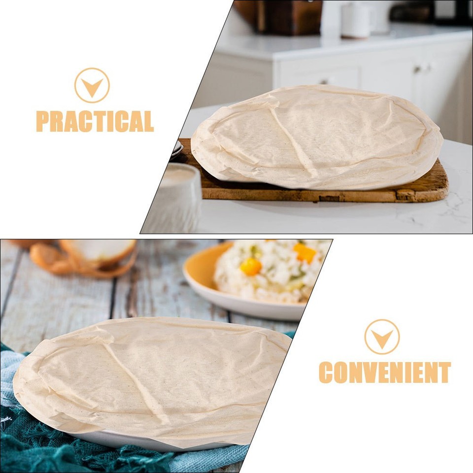 5 Pcs Dough Fermentation Basket Cloth Covers Bread Baking Liners For ...