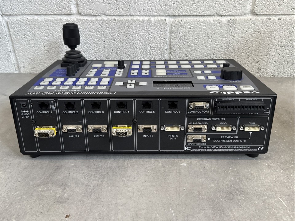 Vaddio ProductionVIEW HD MV Video Switcher PTZ Control | 999-5625-000 ...