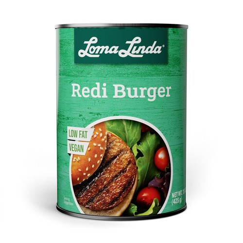Loma Linda - Low Fat Redi-Burger (15 oz.) - Plant Based - Vegan | eBay