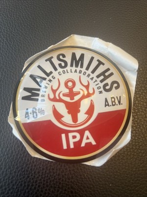 Maltsmiths ipa Beer 4.6% T Bar Pump Font Badge Round Lens Fish Eye | eBay