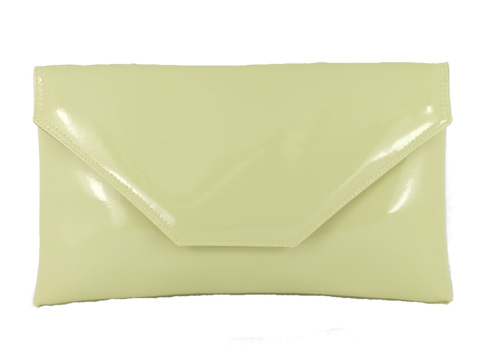 Stylish Large Envelope Patent Clutch Bag/Shoulder Bag Wedding Party ...