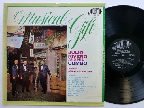 JULIO RIVERO Musical Gift LP Puchito 598 latin big band salsa VG vinyl ...