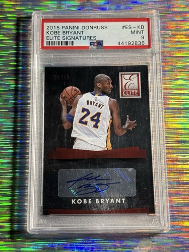 2015-16 Panini Donruss - Elite Signatures #ES-KB Kobe Bryant /49 (AU ...