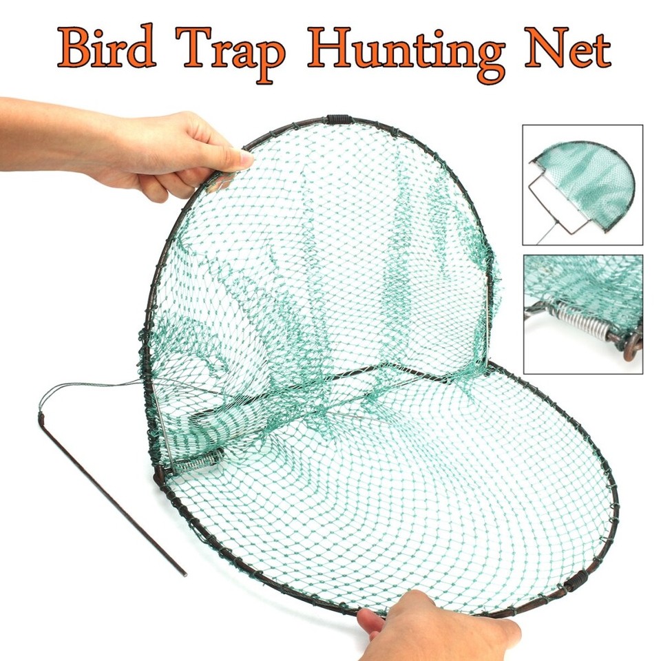 Catching Bird Net Pest Control Humane Live Trap Mesh For Sparrows ...
