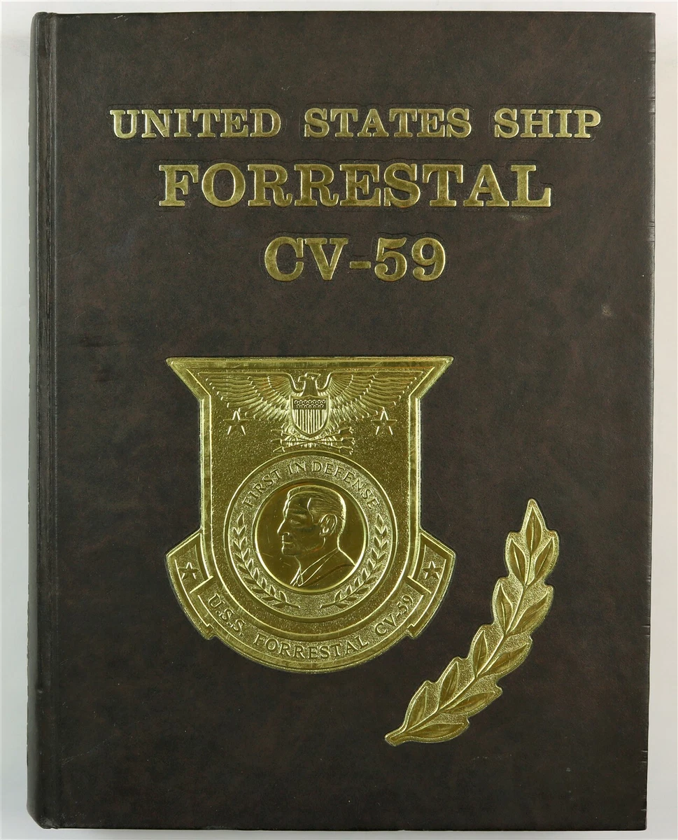 USS Forrestal CV-59 1990 1991 Final MED Cruise Book, 40% OFF