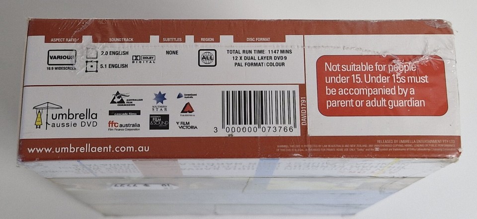 Australian Cinema-Collection : Vol 1 (Box Set, DVD) Iconic Aussie ...