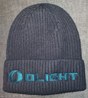Olight Black Knit Hat/Touque | eBay