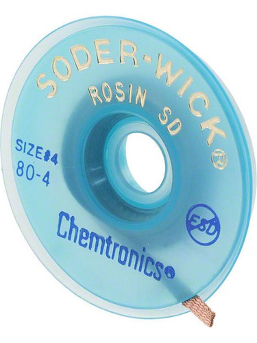 Soder-Wick Rosin Flux Desolder Braid 2.8mm-10ft () (80-4-10) | eBay