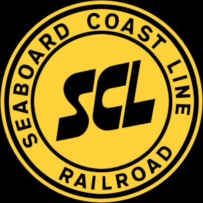 SCL Seaboard Coast Line Railroad NEW Sign: 18" Dia. Round USA STEEL XL ...