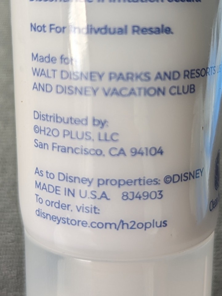 Disney Resorts H2O+ Plus Sea Salt Body Lotion H20 Qty 5 AUTHENTIC Made ...