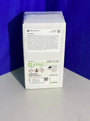 Abbott Architect Acid Wash (2 x 500mL) 6K01-20 Exp Date 01-03-2024 | eBay