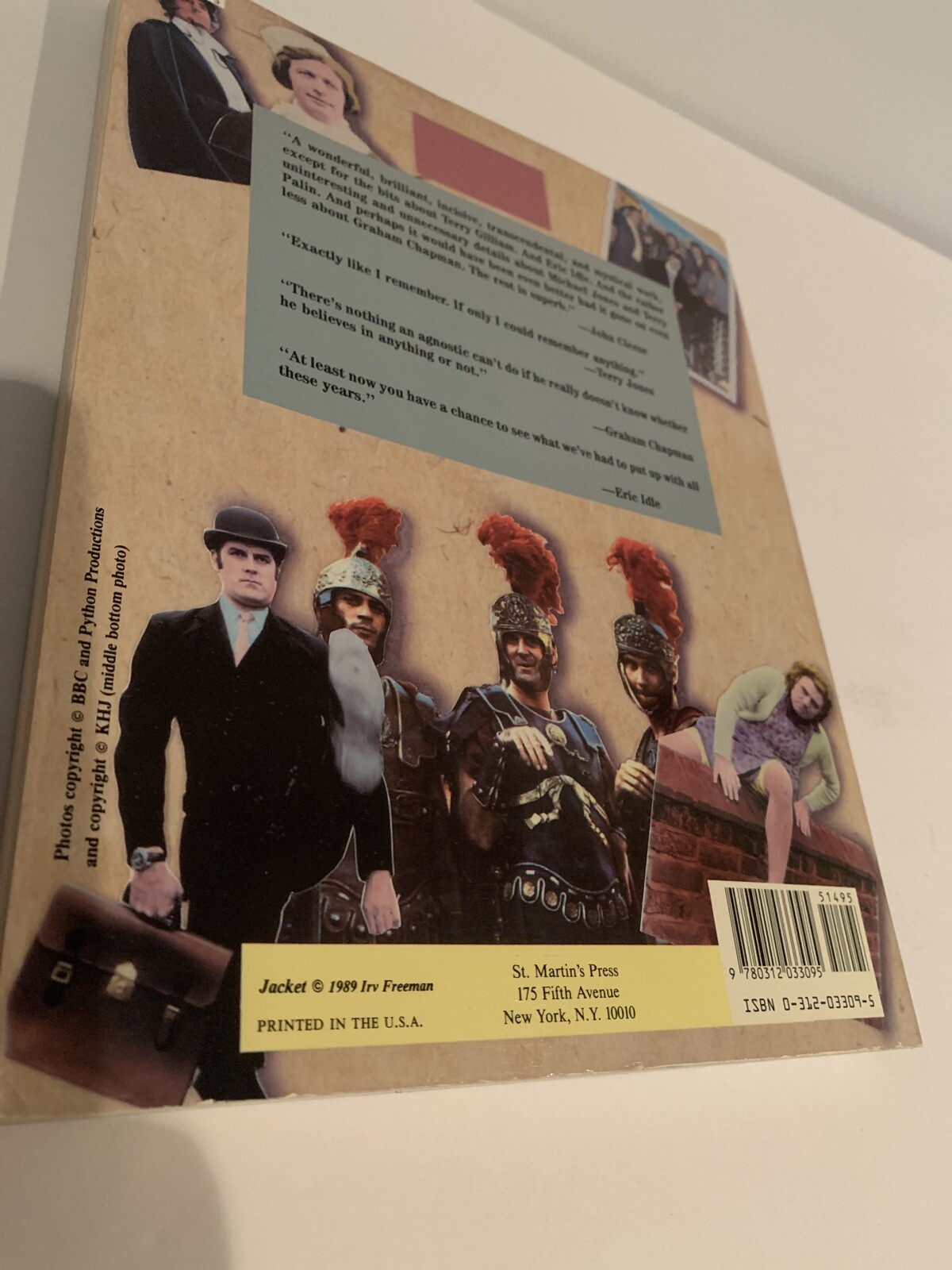 The First 20 Years Of Monty Python Book By Kim Howard Johnson | eBay