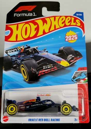 2025 Hot Wheels F1 Oracle Red Bull Racing Track Aces Formula 1 1/5 ...