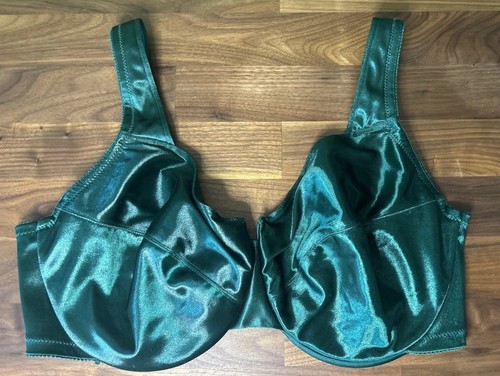 Vtg Intimates LANE BRYANT Satin Unlined 40DD Bra Second Skin Satin ...