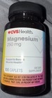 CVS Health Magnesium 250mg Bone And Muscle Strength Support 100 Tablets ...