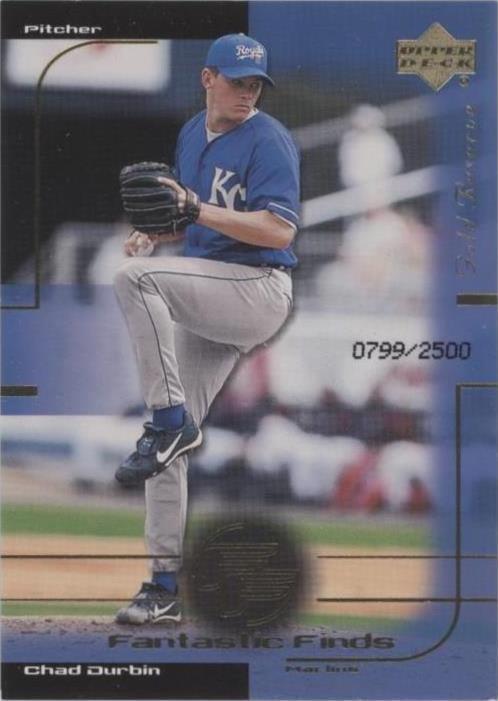 2000 Upper Deck Gold Reserve - Fantastic Finds Chad Durbin #296 /2500 (RC) for sale online | eBay