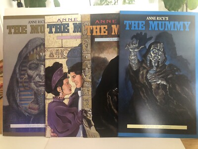 Anne Rice's The Mummy or Ramses the Damned 1-4(of 12) 1990 Innovation ...