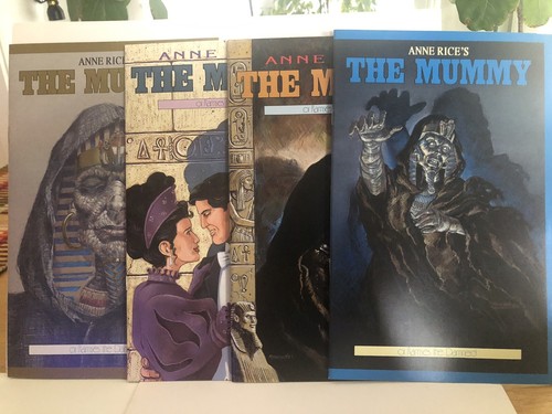 Anne Rice's The Mummy or Ramses the Damned 1-4(of 12) 1990 Innovation ...