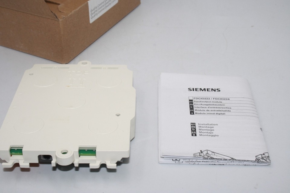 Siemens FDCIO222 Cerberus PRO 4-Way Input/Output Module (Switches Up To ...