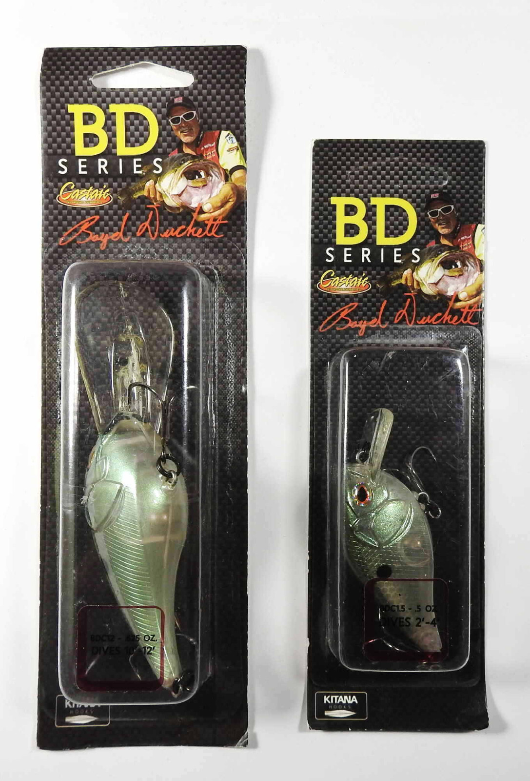 (2) Boyd Duckett BD Series Variety BD CrankBaits (Gizzard Shad) Bass ...
