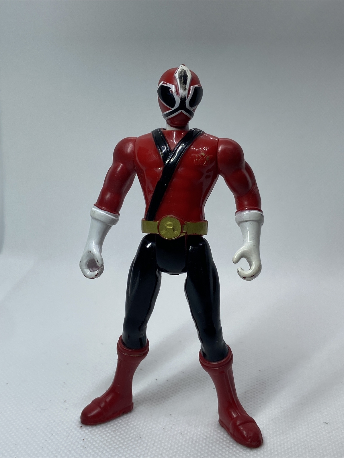 Power Rangers Red Ranger Samurai SCG P.R. Bandai 2012 Action Figure. | eBay