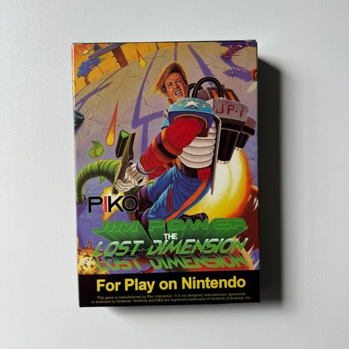 Jim Power The Lost Dimension - Nintendo NES CIB Complete Kickstarter ...