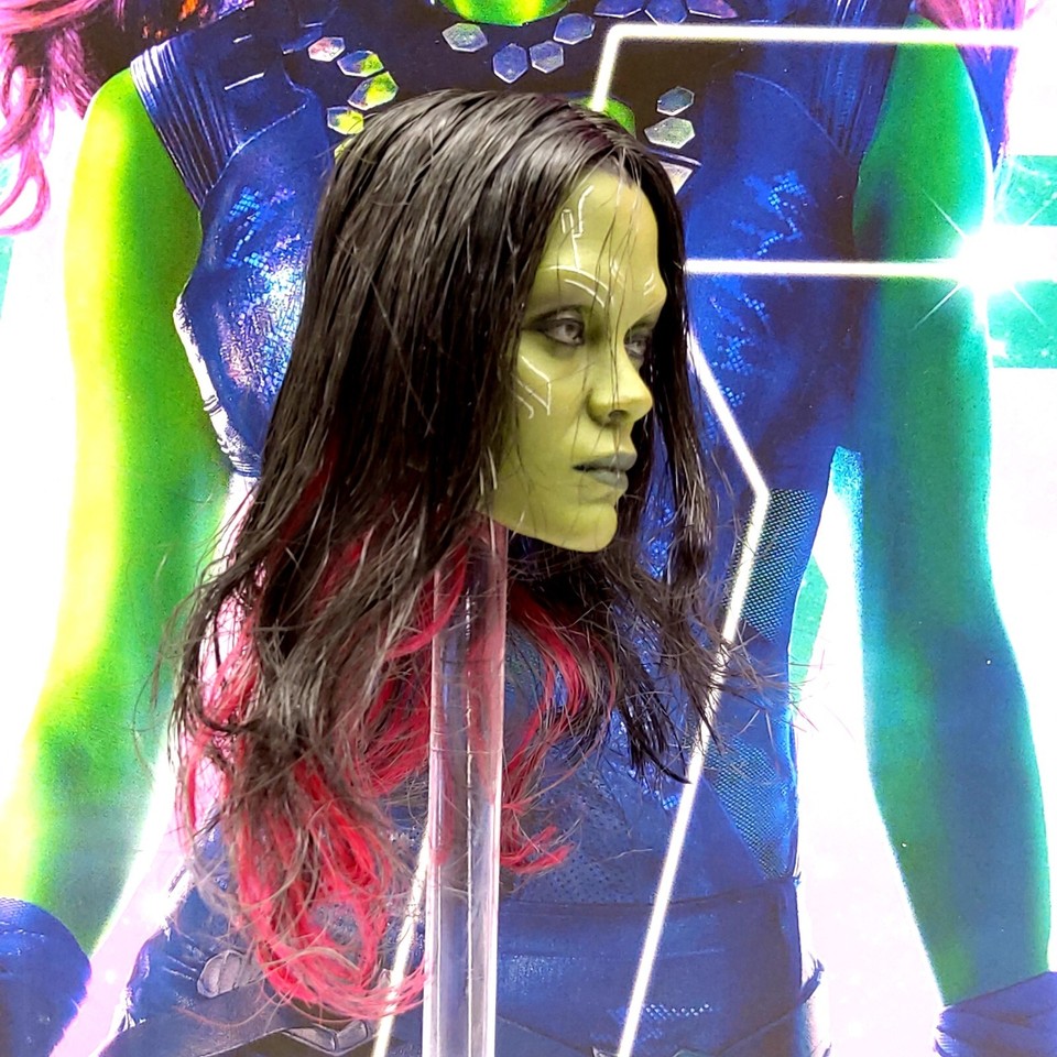 Hot Toys MMS259 Guardians Of The Galaxy Gamora 1/6 action Figure's Head ...