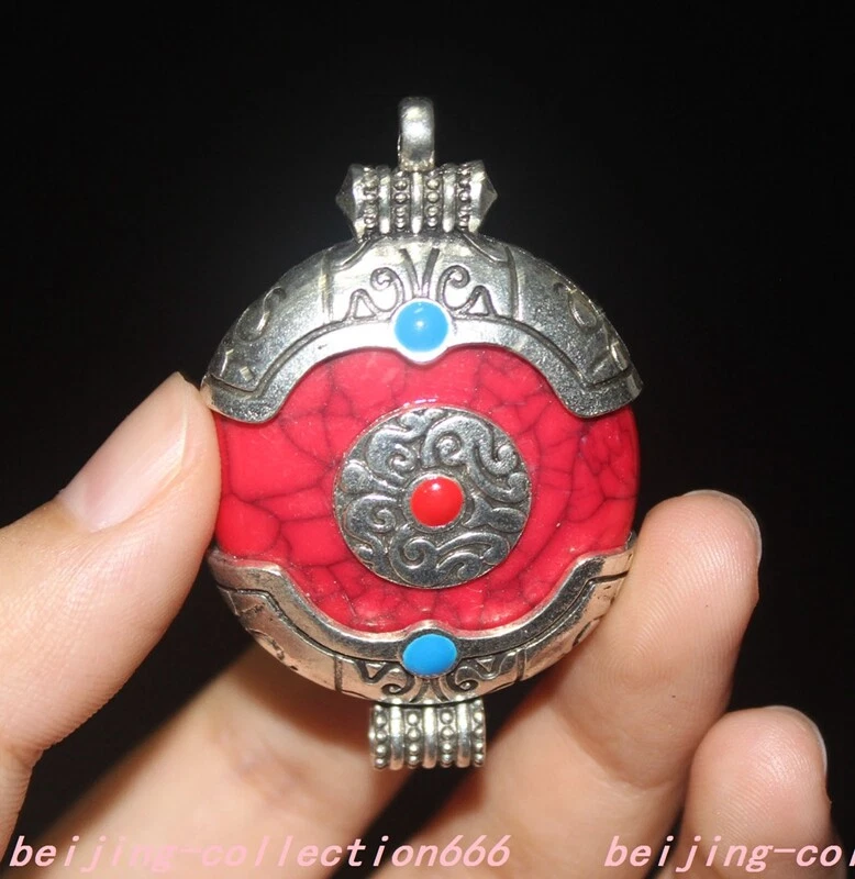 Red Amulet Necklace