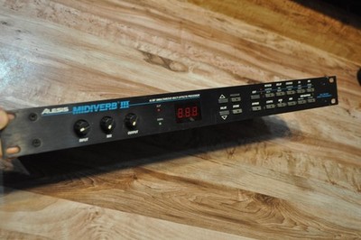 Alesis Midiverb III 16 Bit Simultaneous Multi-Effects Processor NO ...