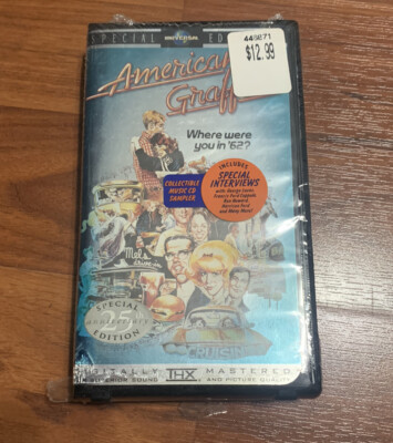 American Graffiti Special Edition VHS New Sealed With Watermarks ...