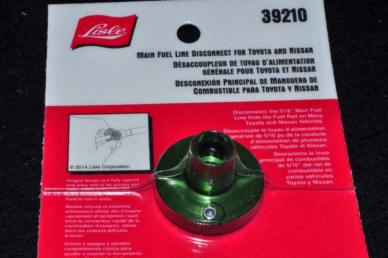 Main Fuel Line Disconnect for Toyota & Nissan Lisle 39210 | eBay